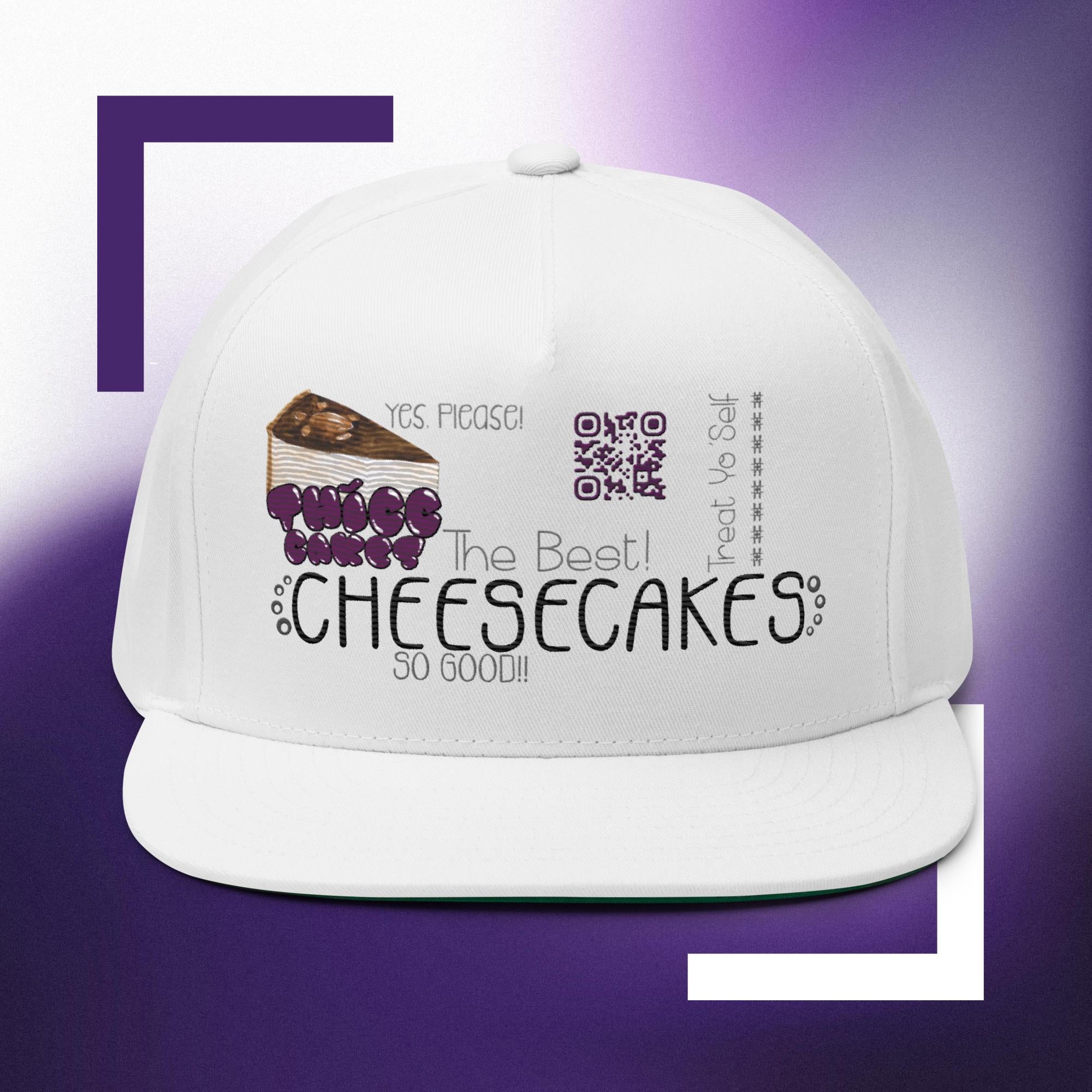 Thicc Cakes Flat Bill Cap | Thicc Cakes
