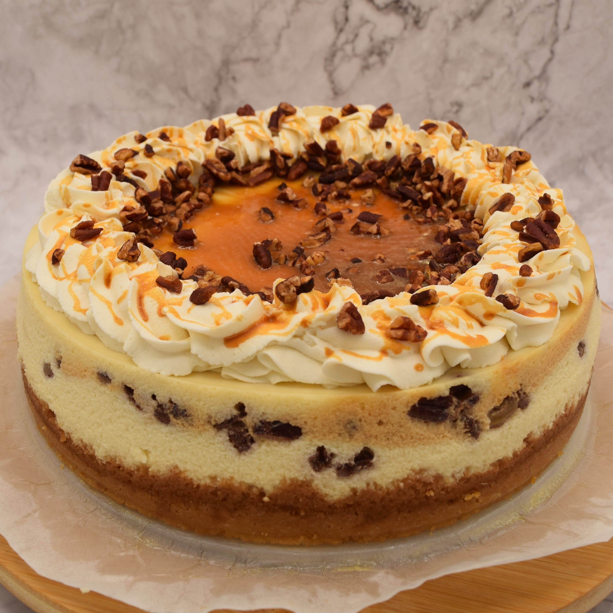 Butter Pecan Cheesecake | Thicc Cakes